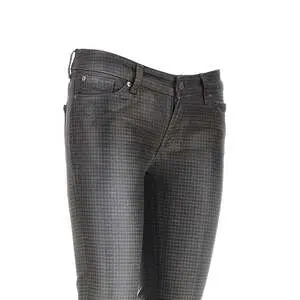 7 For All Mankind Coated Denim Y2k Skinny Pants