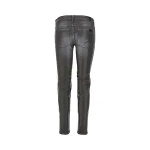 7 For All Mankind Coated Denim Y2k Skinny Pants