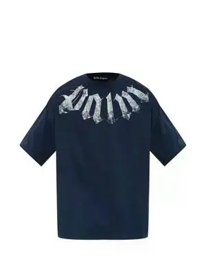 Palm Angels Big Neck Logo-print T-shirt