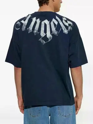 Palm Angels Big Neck Logo-print T-shirt