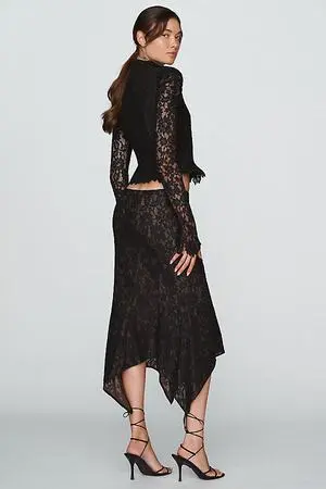 DE LA VALI Faela Midi Skirt