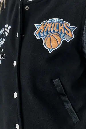 THE WILD COLLECTIVE Nba Varsity Jacket