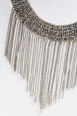 Anthropologie Beaded Frge Necklace