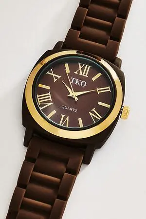 Anthropologie Silicone Watch - Brown