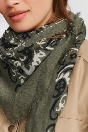 MAISON LECOMTE FLAMENT Cashmere Scarf