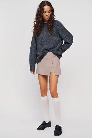 Anthropologie Ribbed Knee High Socks - White