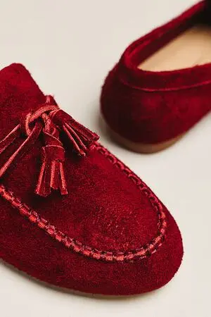 Intentionally Blank Patna Moccas Loafers - Red