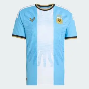Adidas Argentina Messi 26 Authentic Jersey Blue - Light Blue