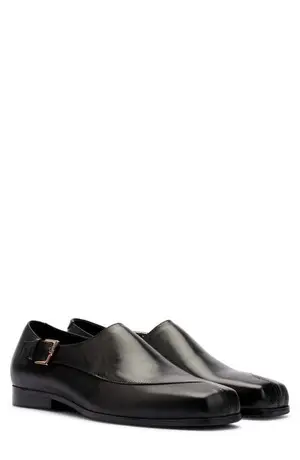 MARC NOLAN Bond Patent Leather Slip-on - Black