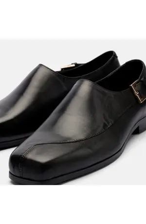 MARC NOLAN Bond Patent Leather Slip-on - Black
