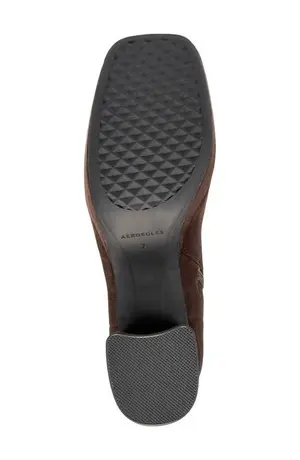 Aerosoles Sasha Faux Leather Platform Tall Boot - Java