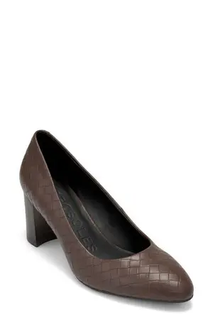 Aerosoles Betsy Faux Leather Pump - Java