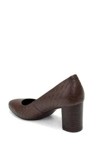Aerosoles Betsy Faux Leather Pump - Java