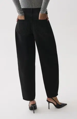 PISTOLA Sacha High Waist Barrel Leg Jeans