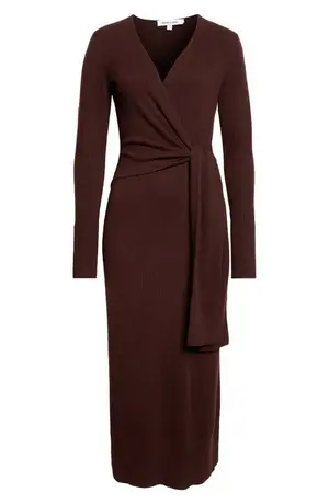 Veronica Beard Salomez Merino Wool & Cashmere Knit Dress