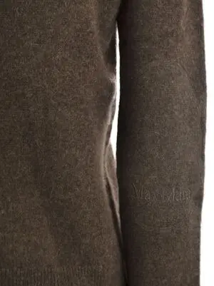 Max Mara Smmvoliera Pure Yak Crew-neck Jumper - Brown