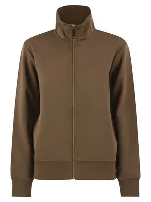 Max Mara Smmcarezza High-neck Zip-up Sweatshirt - Brown