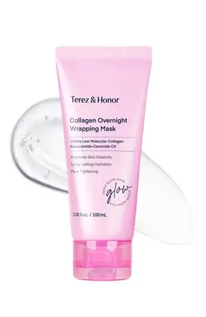 TEREZ & HONOR Collagen Overnight Wrapping Mask - Pink