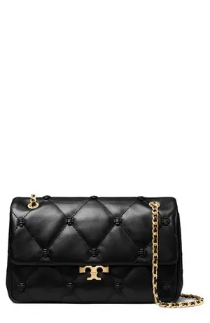 Tory Burch Bunny Knot Small Leather Shoulder Bag