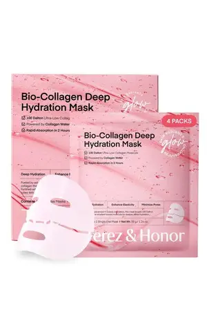 TEREZ & HONOR Bio-collagen Deep Hydration Mask - 4pc.