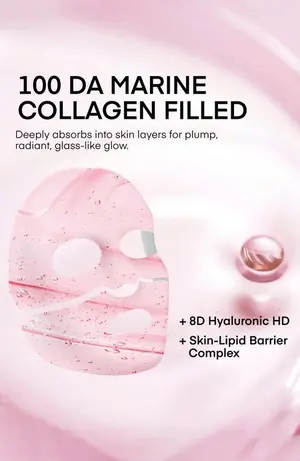 TEREZ & HONOR Bio-collagen Deep Hydration Mask - 8pc.