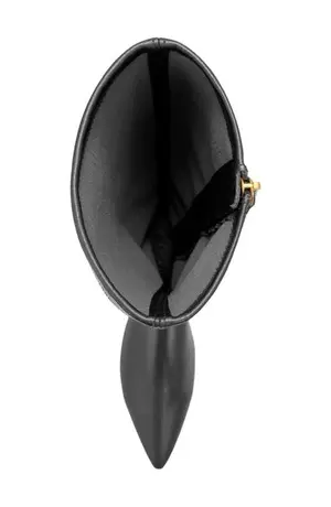 Aerosoles Richie Faux Leather Knee High Boot - Black