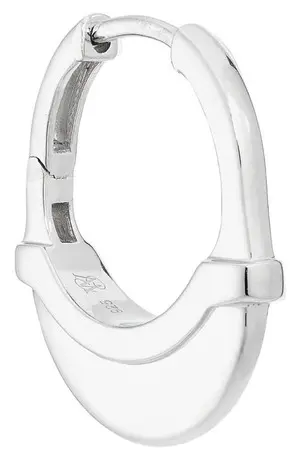 WYLD BOX Luna Sterling Hoop Earrings