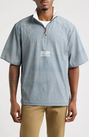 MALBON Divot Repair Windshirt - Denim