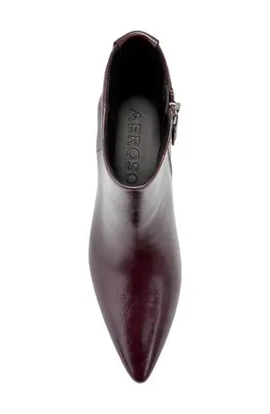 Aerosoles Rizah Faux Leather Bootie - Fig