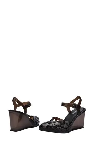 Melissa Agata Wedge Sandal - Brown
