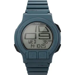 Timex® Retroware Digital Resin Strap Watch - Blue