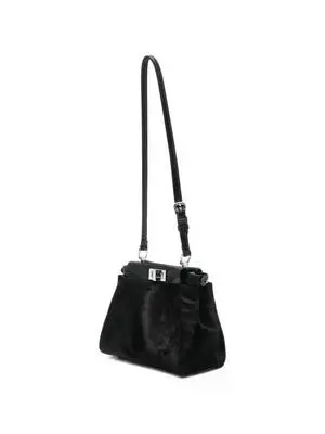 Fendi Peekaboo Iseeu Xs Calfhair Shoulder Bag