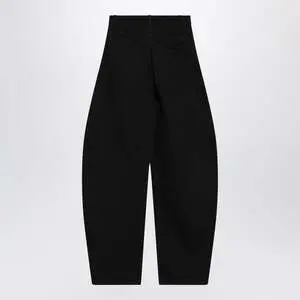 Alaïa Denim Wide Leg Jeans