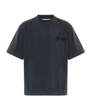 Off-White Embroidered Logo T-shirt