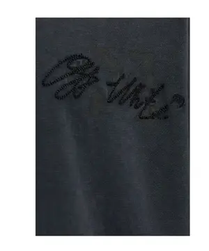 Off-White Embroidered Logo T-shirt
