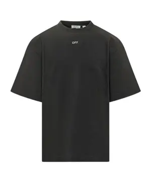 Off-White Negative Arrow Crewneck T-shirt - Black