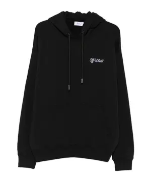 Off-White Logo-embroidered Hoodie