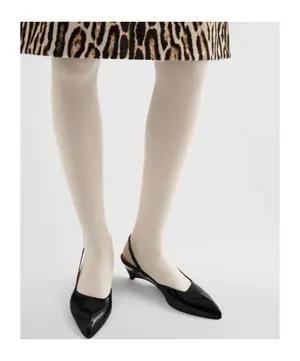 JIL SANDER Pointed Slingback Wedge Pumps