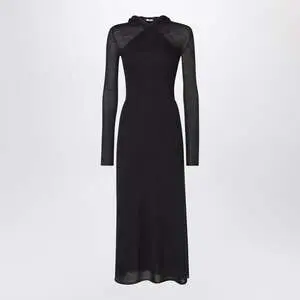 Fendi Wool-yarn Dress - Black