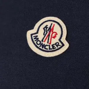 Moncler Pack Of Three Cotton T-shirts With Logo Patch