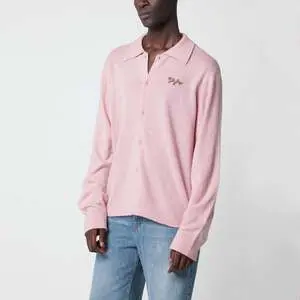 Séfr Shirt-style Cardigan In Wool Blend