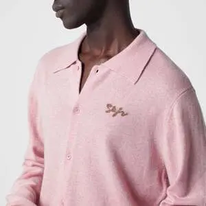 Séfr Shirt-style Cardigan In Wool Blend