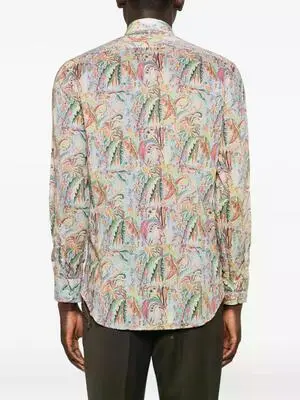 Etro Paisley-print Long-sleeve Shirt