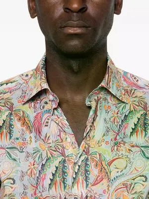 Etro Paisley-print Long-sleeve Shirt