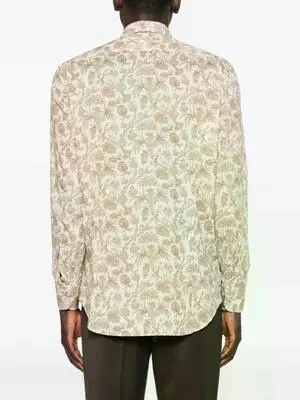 Etro Floral-print Cotton Shirt