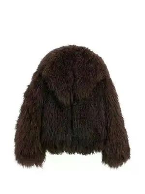 AMI Paris Lamb Shearling Short Jacket