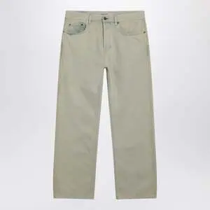 GOLDEN GOOSE Light Sand Denim Trousers - Cream