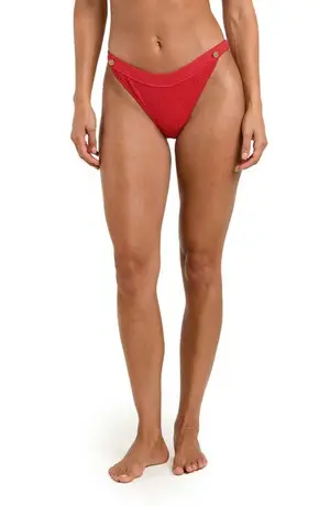 L'Agence Cable Knit Bikini Briefs