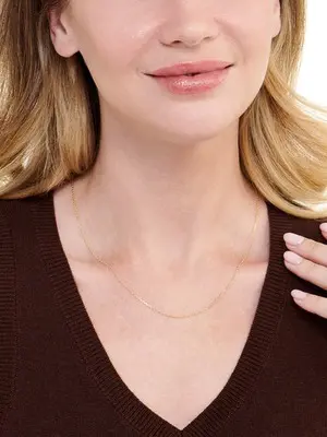 DEVATA Cable Chain Necklace
