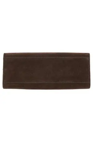 LOEFFLER RANDALL Zella Suede Leather Clutch